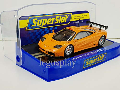 Slot Car Scalextric Superslot H4102 Compatible McLaren F1 GTR Papaya Orange