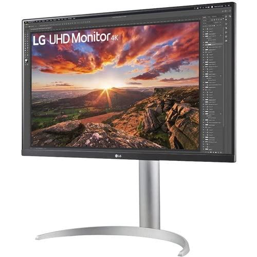 LG 27BP85UN-W 27IN LCD 3840X2160 IPS Monitor (Renewed)