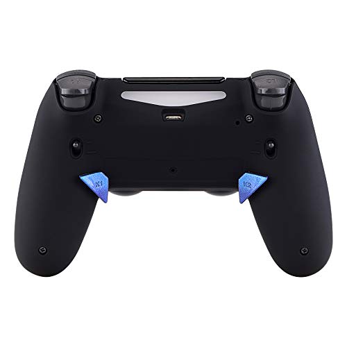 Chameleon Purple Blue Glossy Replacement Redesigned Back Buttons K1 K2 Paddles for PS4 eXtremeRate Controller Dawn 2.0 Remap Kit