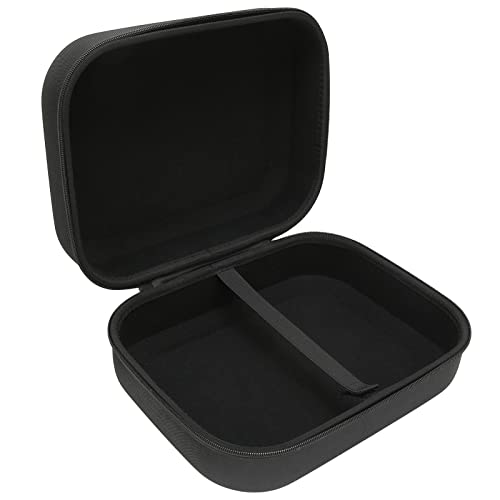 FECAMOS VR Headband Storage Bag, Double Zipper VR Headset Carrying Case Shockproof for Oculus Quest 2