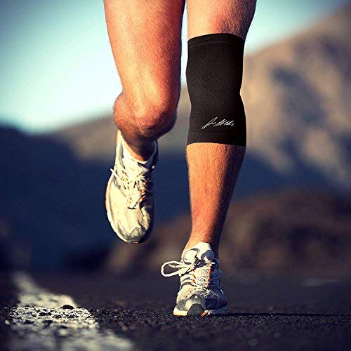 Doctor Developed Copper Knee Brace & Knee Compression Sleeve & Doctor Written Handbook -guaranteed relief for Arthritis, Tendonitis, Injury recovery, Knee support, Running & Weightlifting (5X-Large)
