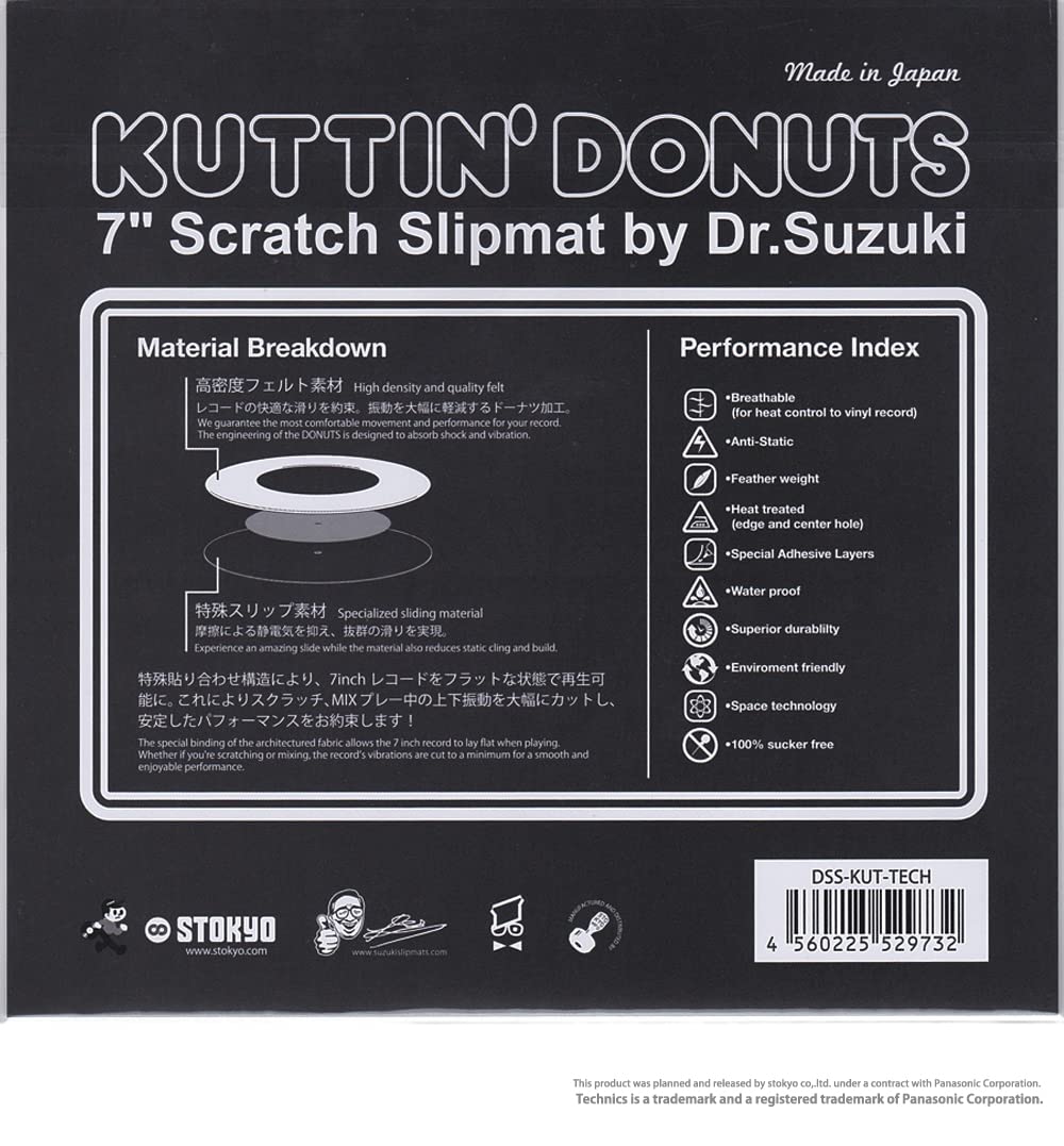 Dr. Suzuki x Technics Kuttin' Donuts Slipmat