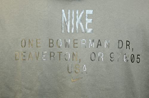 Nike Sportswear Men's Reversible Heavy Hoodie (as1, alpha, l, regular, regular, Standard, Smoke Grey, Large)