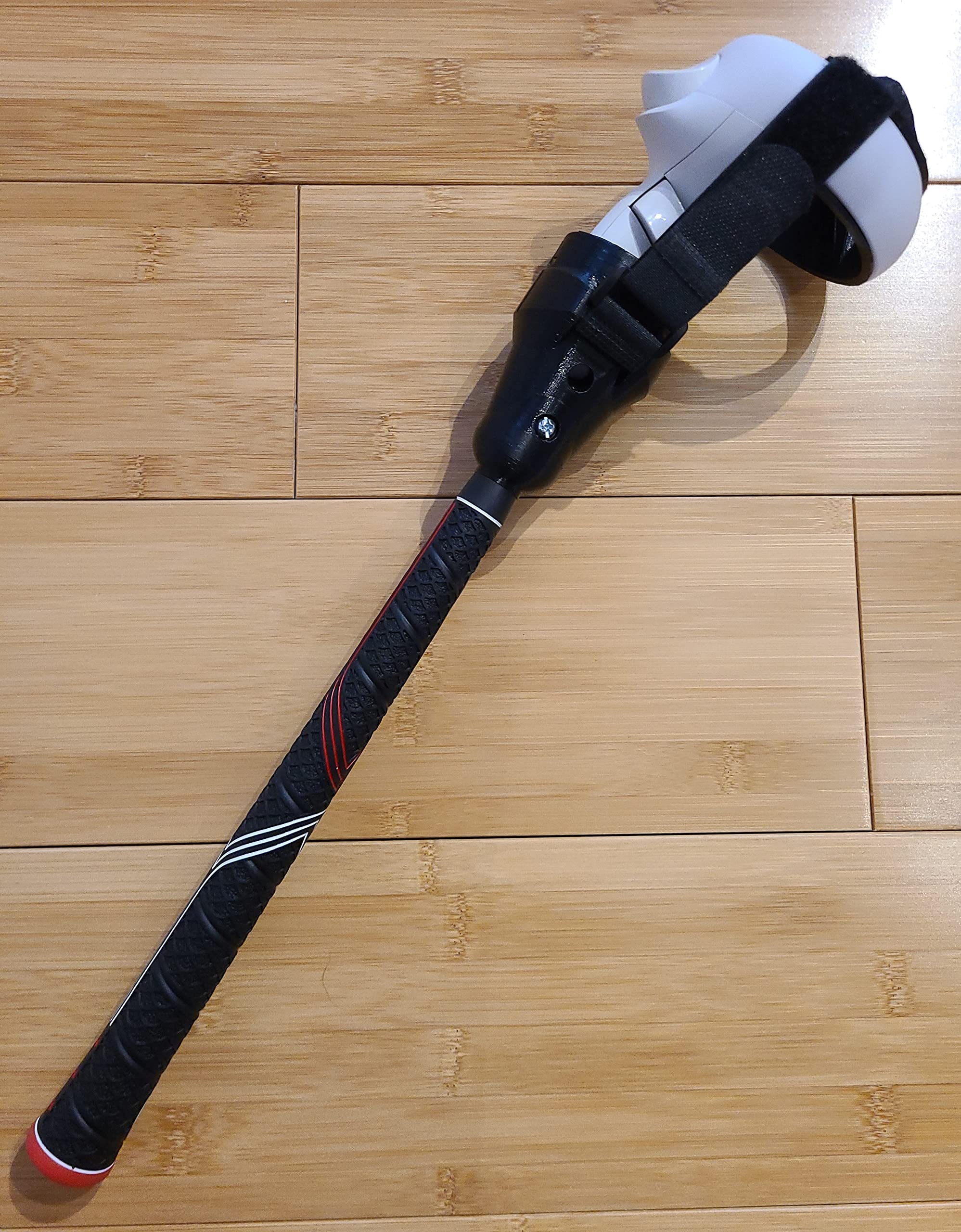 Full Swing VR Golf Club Attachment/Adapter used with Controller for Meta Quest 1 2, different grip/handle sizes available (Standard Grip)