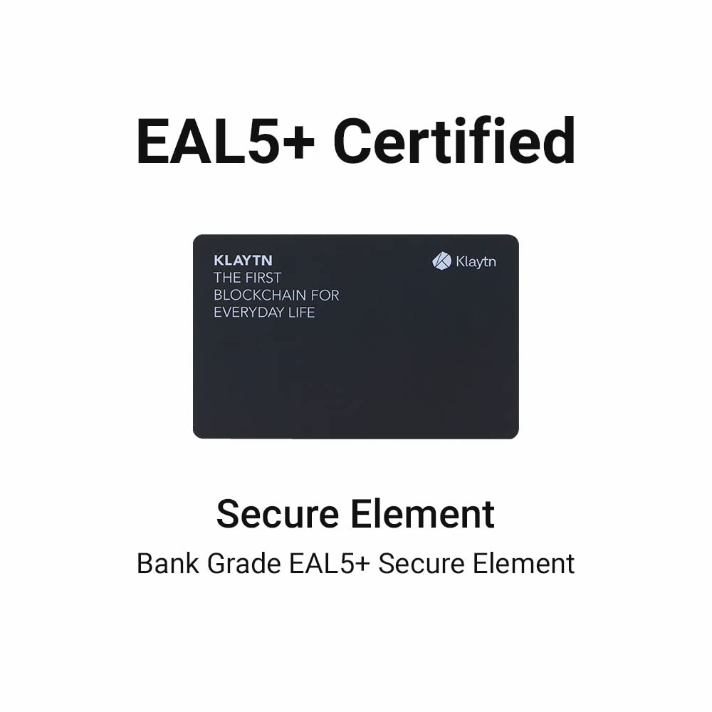 D'CENT Cryptocurrency Hardware Wallet-Card Type, Klaytn & KCT Wallet