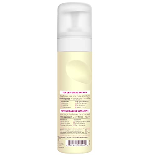eos Shea Better Shaving Cream for Women - Vanilla Bliss | Shave Cream, Skin Care and Lotion with Shea Butter and Aloe | 24 Hour Hydration | 7 fl oz, (601) (Pack of 2)