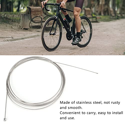 Demeras Bike Derailleur Cable, Anti Rust Stainless Steel Bicycle Wire Electric Welding for Road Bike Accessories