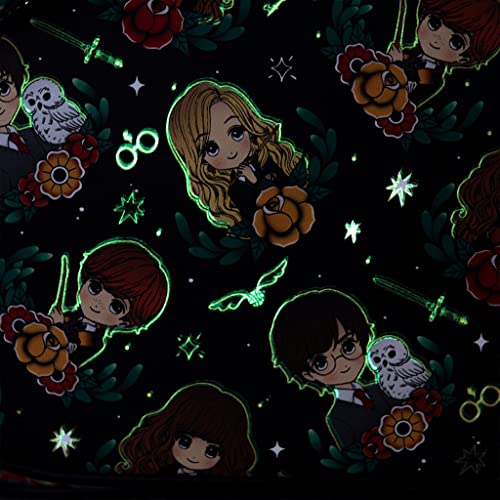 Loungefly Harry Potter Glow In The Dark Kawaii Mini Backpack Multicolor