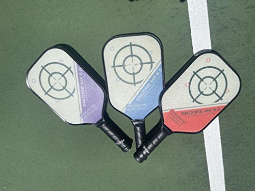 Engage Pickleball Encore EX 6.0 Pickleball Paddle - Pickleball Paddles with Thick Polymer Core - USAPA Approved Pickleball Paddles Pickleball Rackets for Adults - Standard (Purple)