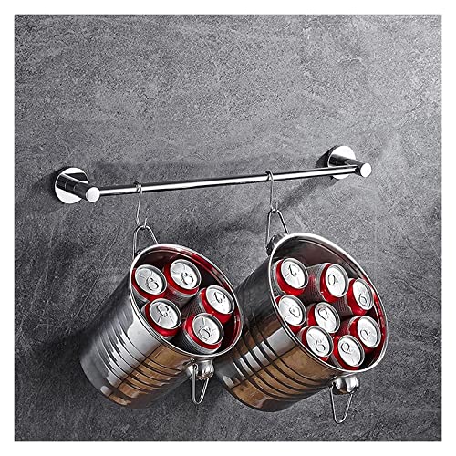 TOWEL BAR RACK Towel Rack Bathroom Single Towel Storage Rack Towel Bars,Stainless Steel Polished Finish Towel Rod,Wall Mounted Towel Holder Shelf for Toilet and Kitchen Dish Clothsbathroom Hardware/50