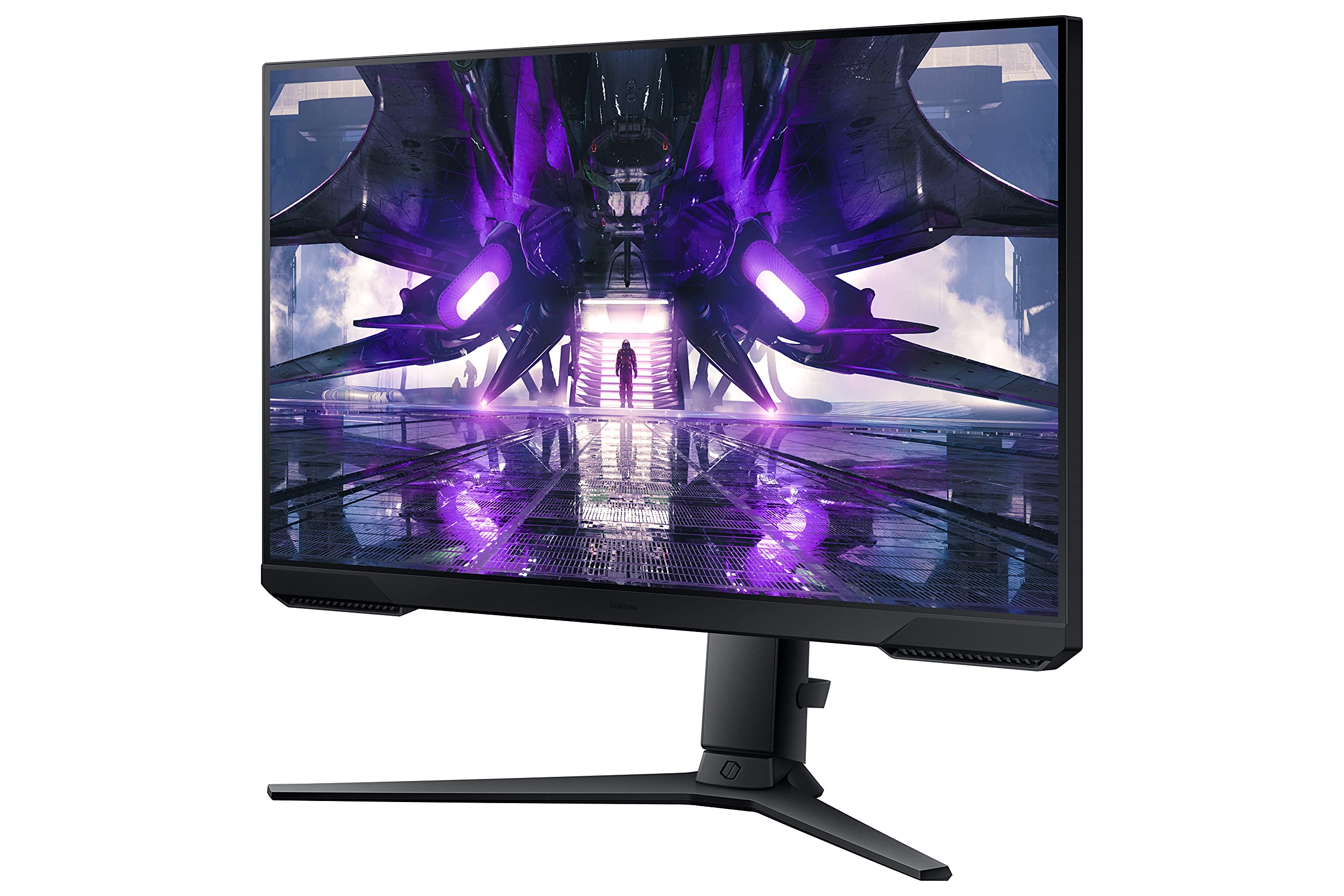 SAMSUNG 27” Odyssey G30A Gaming Computer Monitor, FHD LED Display, 144Hz, 1ms, FreeSync Premium, Adjustable, Borderless Design, LS27AG302NNXZA, Black (Renewed)