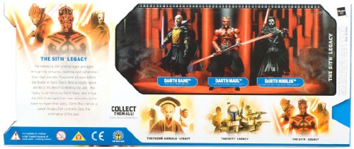 Star Wars 3.75 Inch Scale Clone Wars Evolutions Pack - The Sith Legacy PK