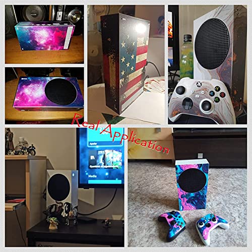 Guugoon Flag Skins Compatible with Xbox Series S Console Controller, Vinyl Decal Stickers for Xbox Series S,b