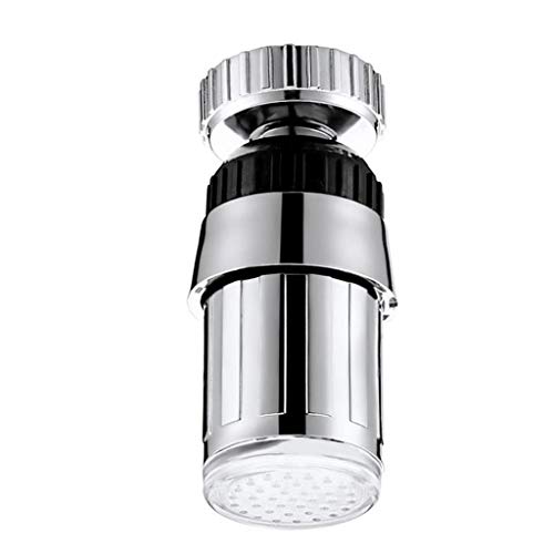 MAKEJ Romantic Color Change LED Light Shower Water Bath Home Bathroom Glow Water Filter Nozzle Water Saver Kitchen Accessory