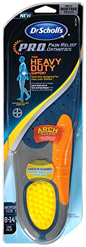 Dr. Scholl's P.R.O. Pain Relief Orthotics for Heavy Duty Support