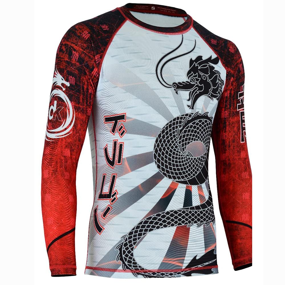 Dragon MMA Rash Guard (Dragon, Medium)