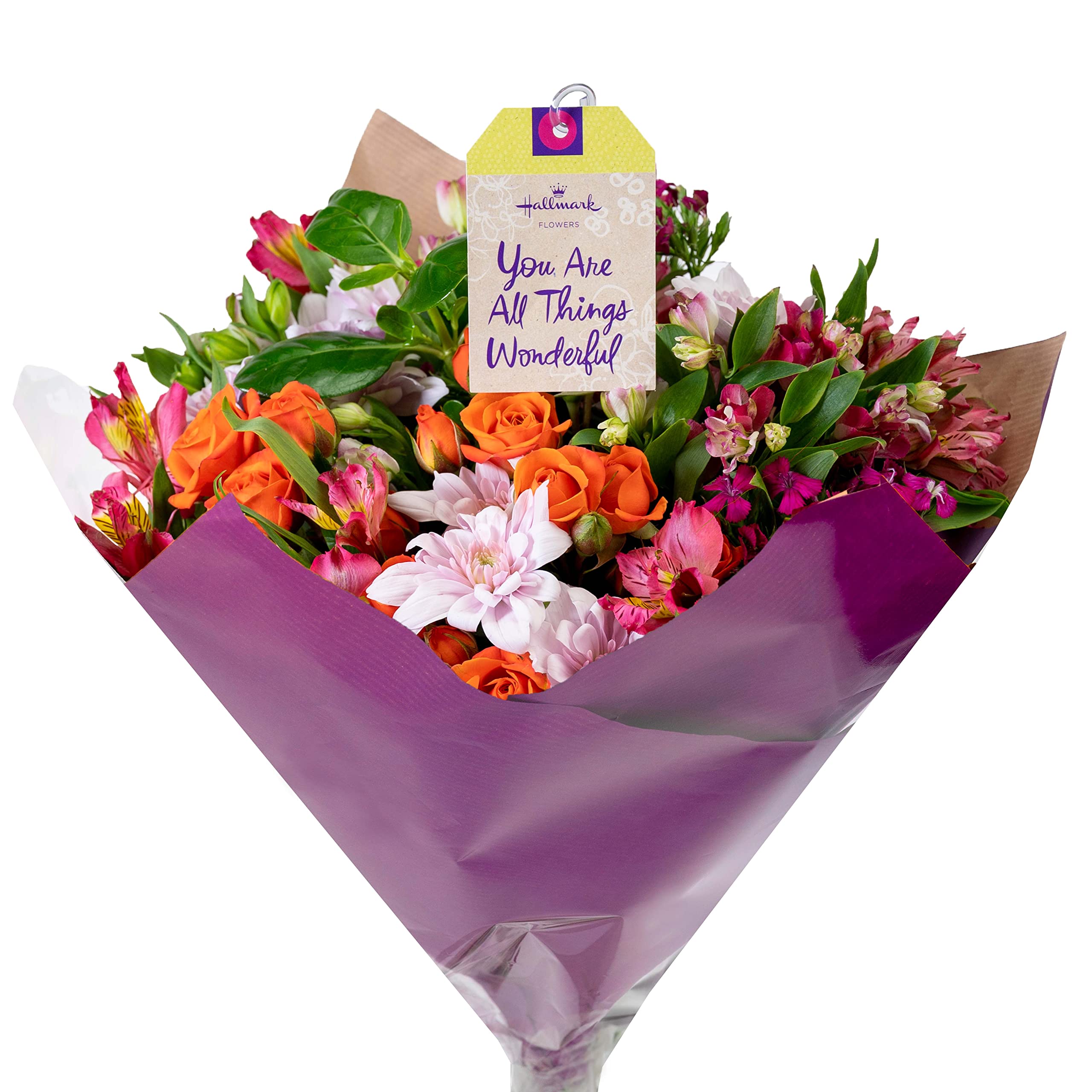 Charming Bouquet, Fresh Cut Flowers, No Vase, From Hallmark Flowers