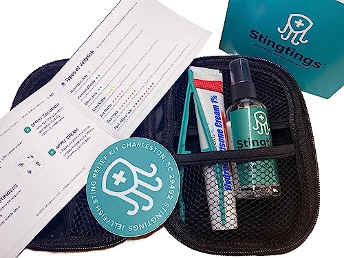 Jellyfish Sting Relief Kit, Trusted Treatment for Jellyfish Stings, Made in USA