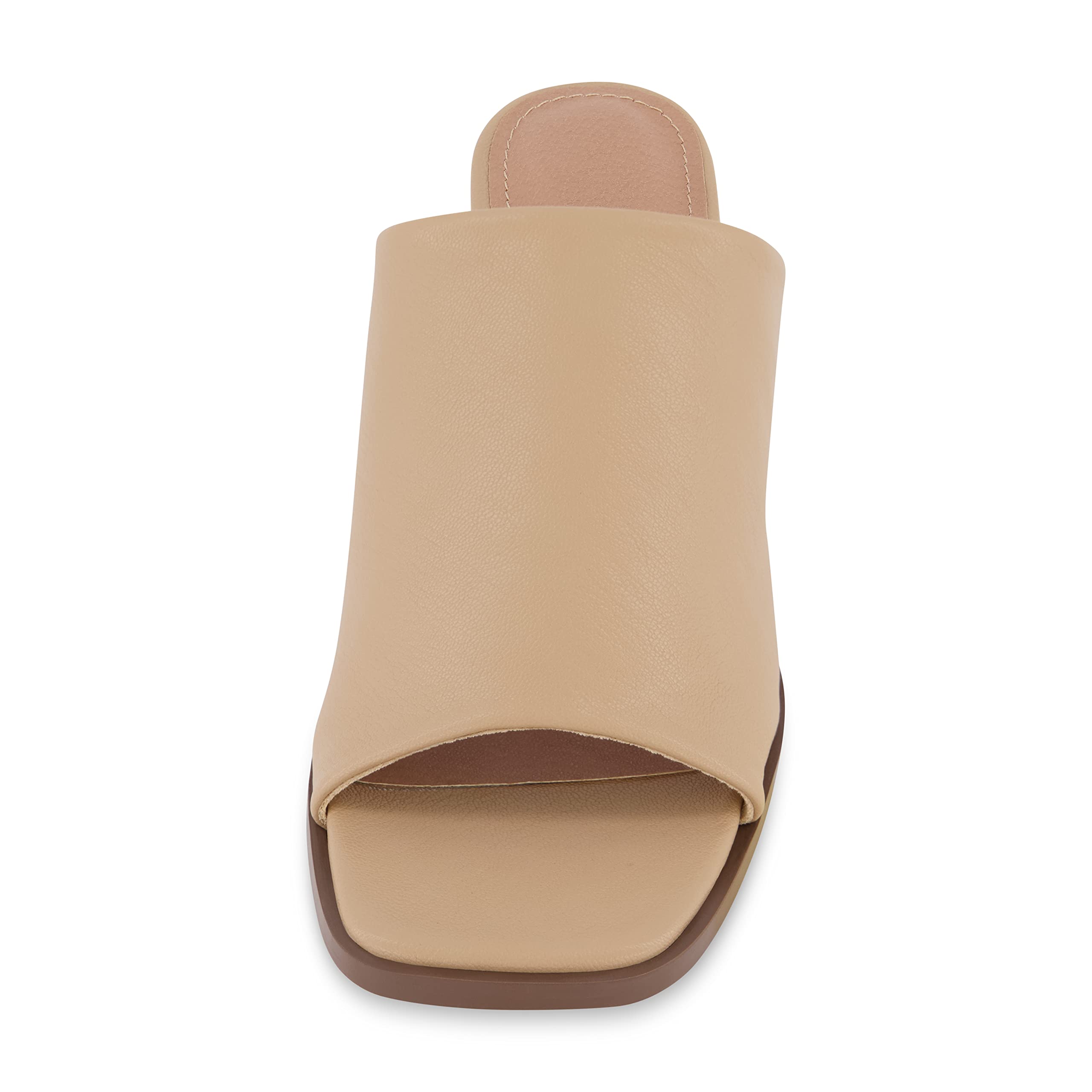 CUSHIONAIRE Women's Olympia one band dress sandal +Memory Foam, Wide Widths Available, Nude 7