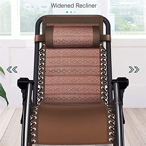 MAYABI Zero Gravity Lounge Chair, Folding Lounge Chair, Breathable, Reclining Reclining Patio Chairs, 500 LB Capacity, Zero Gravity Adjustable Chair, Durable Lounge Chair (Color : B)