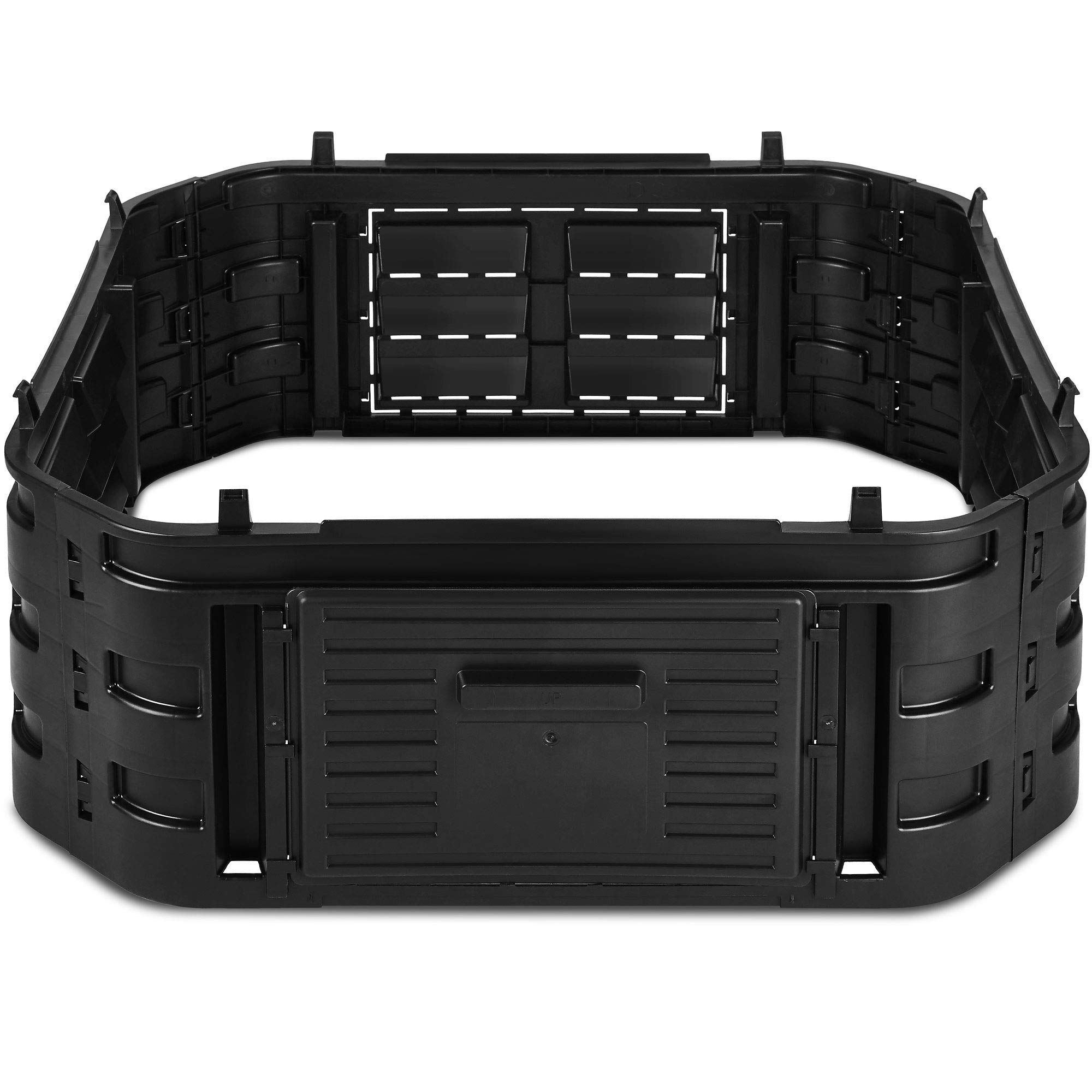 DF OMER Garden Composter Bin Made from Recycled Plastic (60 Gallon Extension)