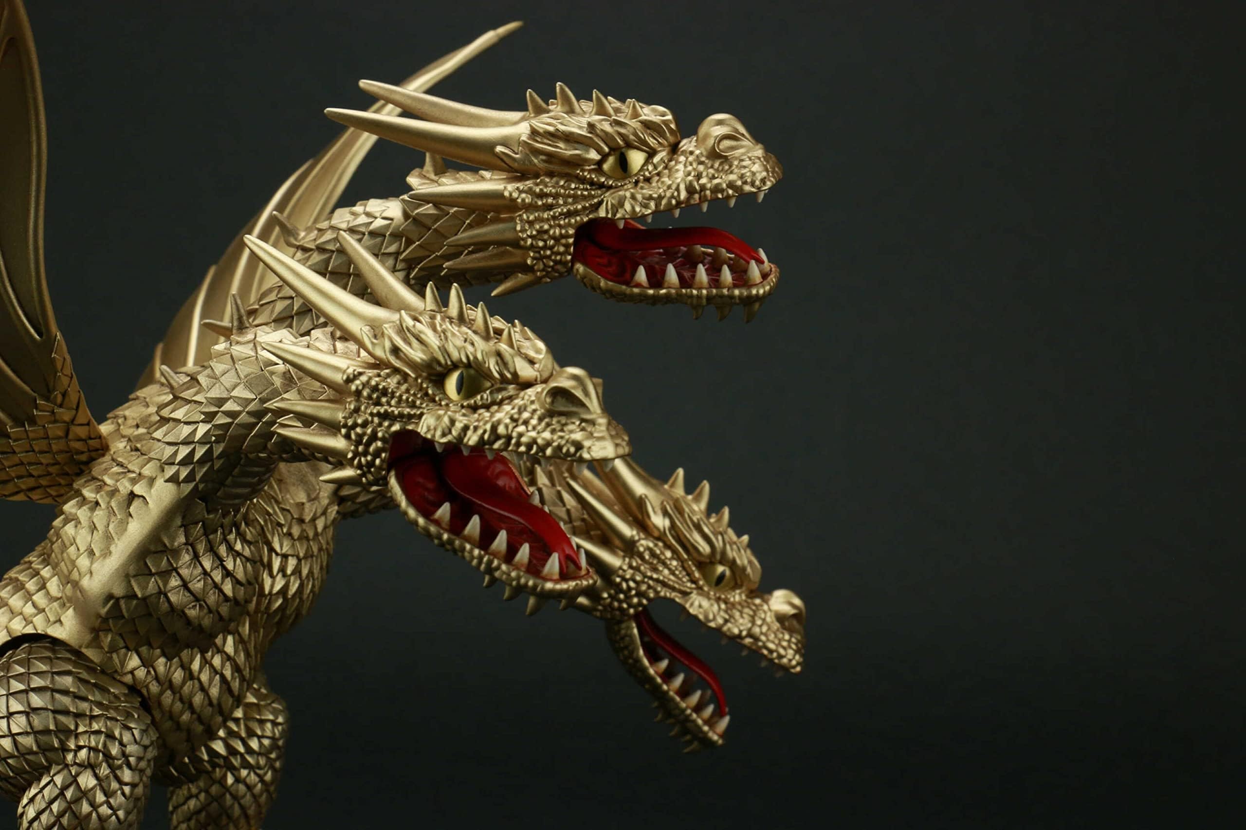 Fujimi model cibimargozilla series No.4 King ghidorah scale color has been plastic model cibigodzilla 4
