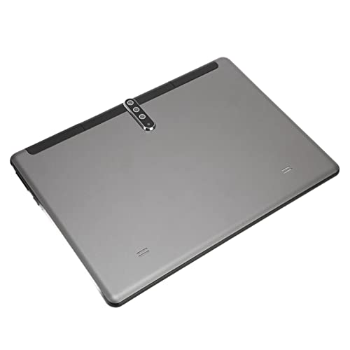 HD Tablet, 4GB 64GB Modern Gray 10.1 Inch IPS Tablet Gray 100240V for Home (US Plug)