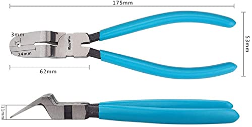 IOppWin Panel Clip Pliers, Auto Trim Removal Fastener Plier Car Door Panel Clip Tools Plastic Rivets Pry Puller Adjustable Multipurpose Diagonal Cutting Pliers 1 Pcs