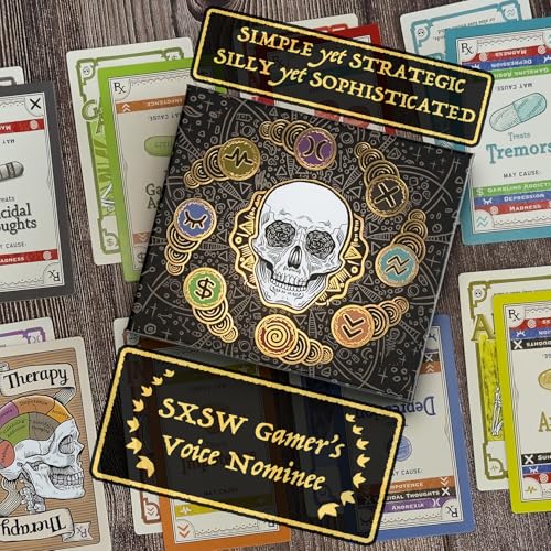 Side Effects: Unleash The Fun & Chaos Using Therapy & Medication in This Hit Card Game for 2 to 8 Players