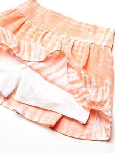 Speechless Girls' Tie Front Top and Short Skirt Set, Sunrise, 14