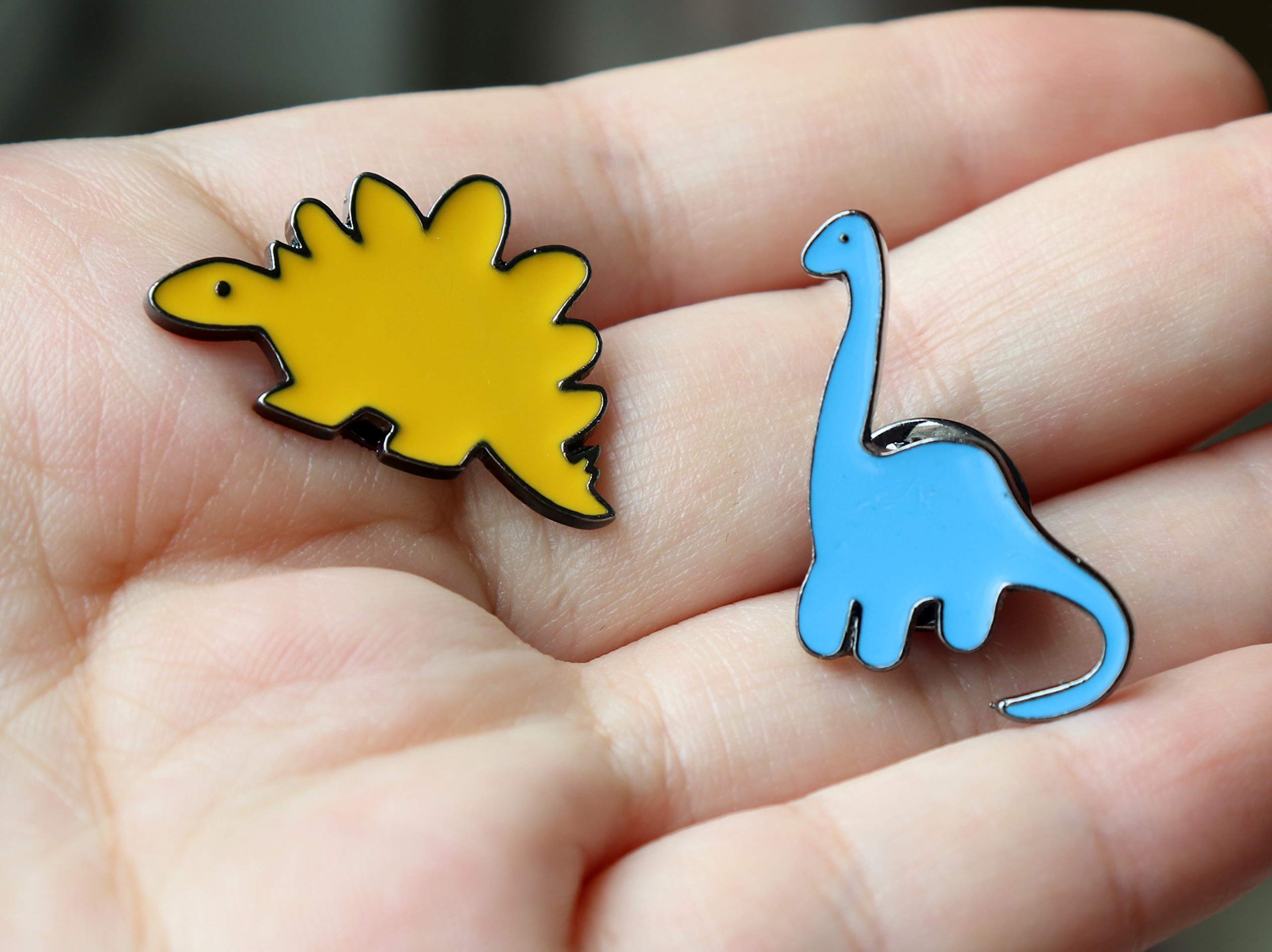 Dinosaur Pins for Backpacks Jurassic Dinosaur Enamel Pin Set Cute Enamel Pins