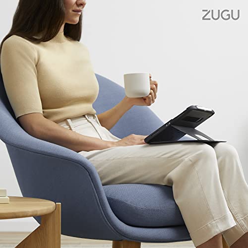 ZUGU CASE for iPad Air Gen 4 & 5 10.9 Inch (2020/2022) - Protective, Ultra Thin, Magnetic Stand, Sleep/Wake Cover - Black