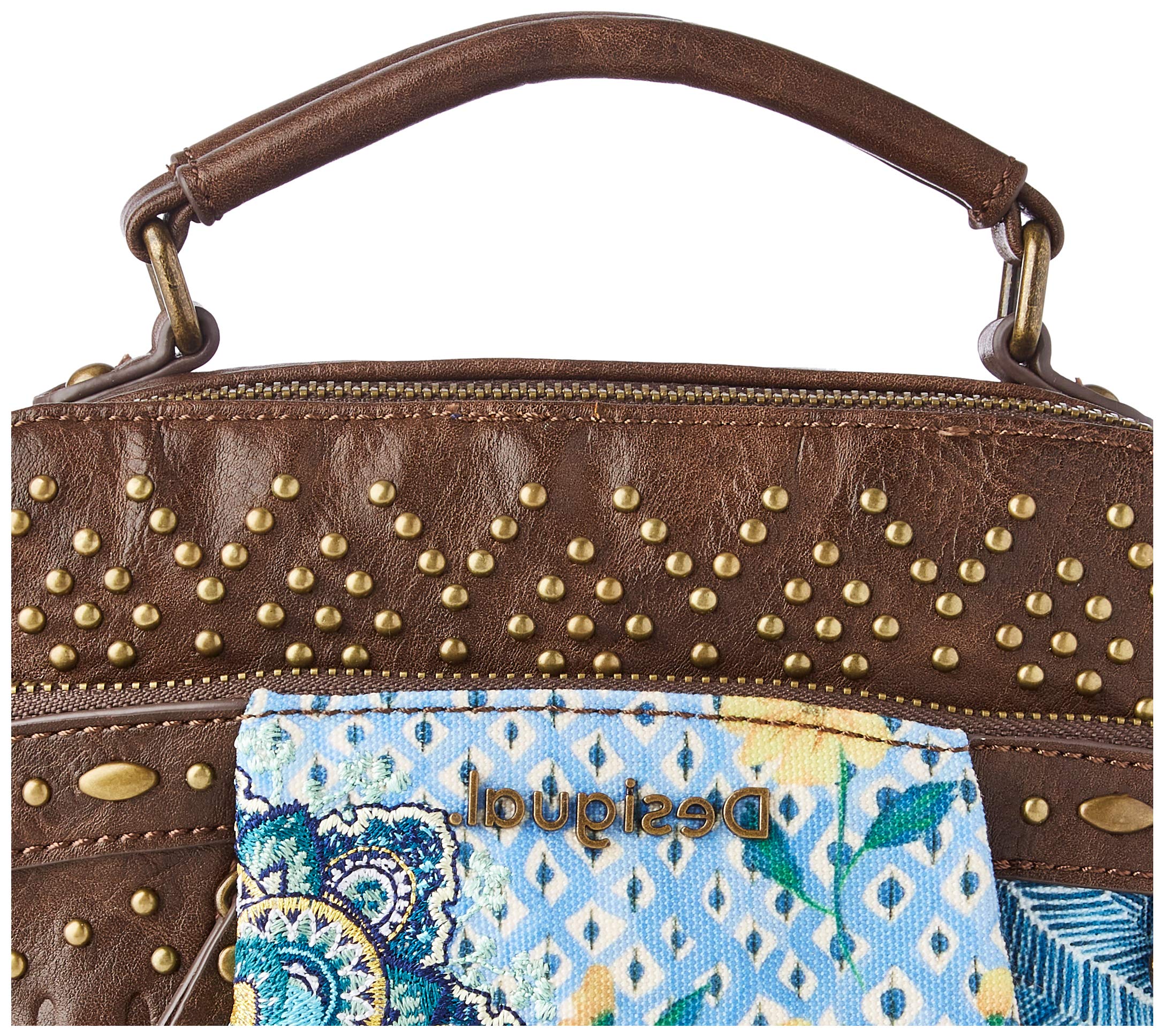 Desigual Women's Fabric Hand Bag, Blue, U