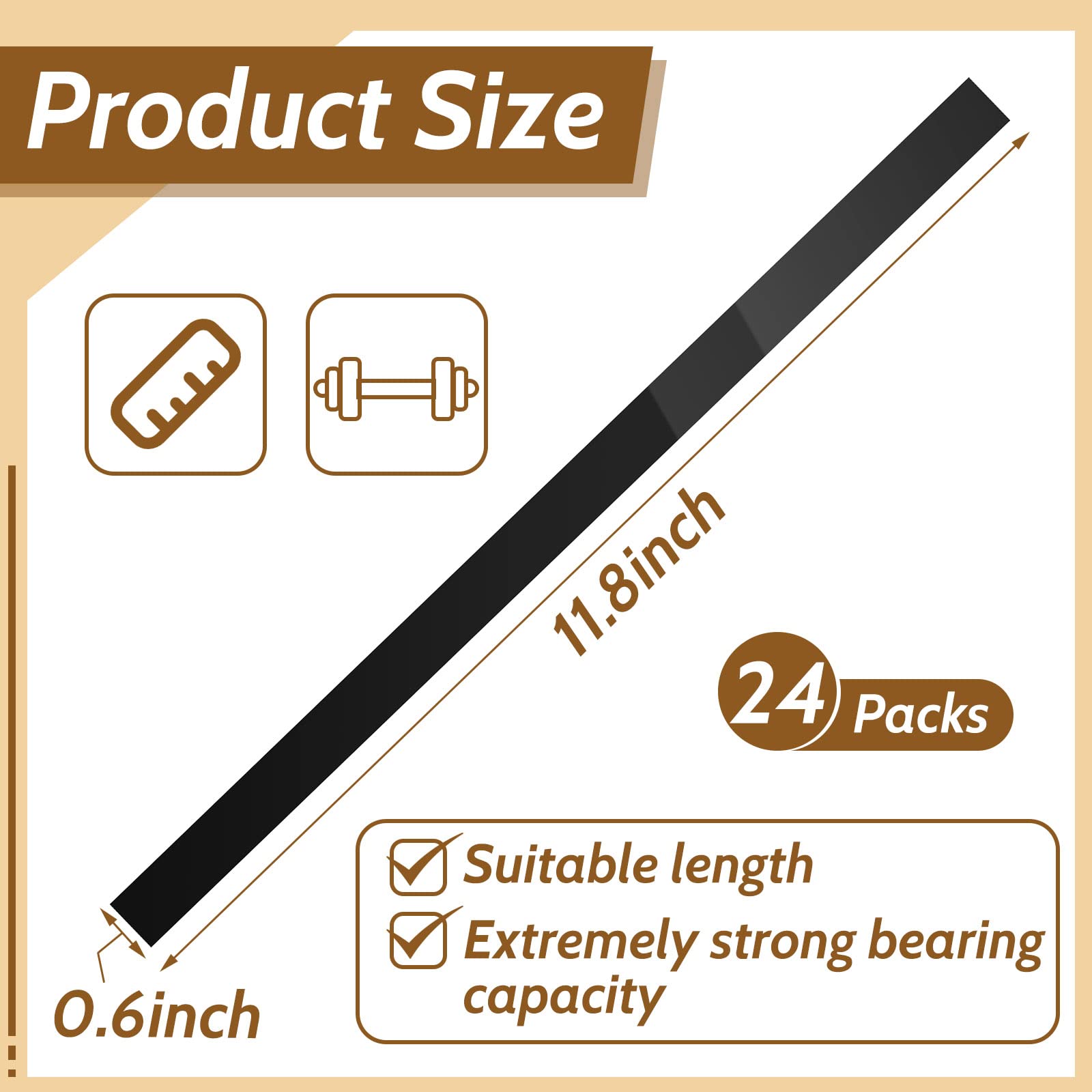 Fabbay 24 Pcs Snare Wire Straps Polyester Film Straps for Snare Drum Wire Straps Snare Drum Strips Cord Accessories Belt for Snare Drum Accessories