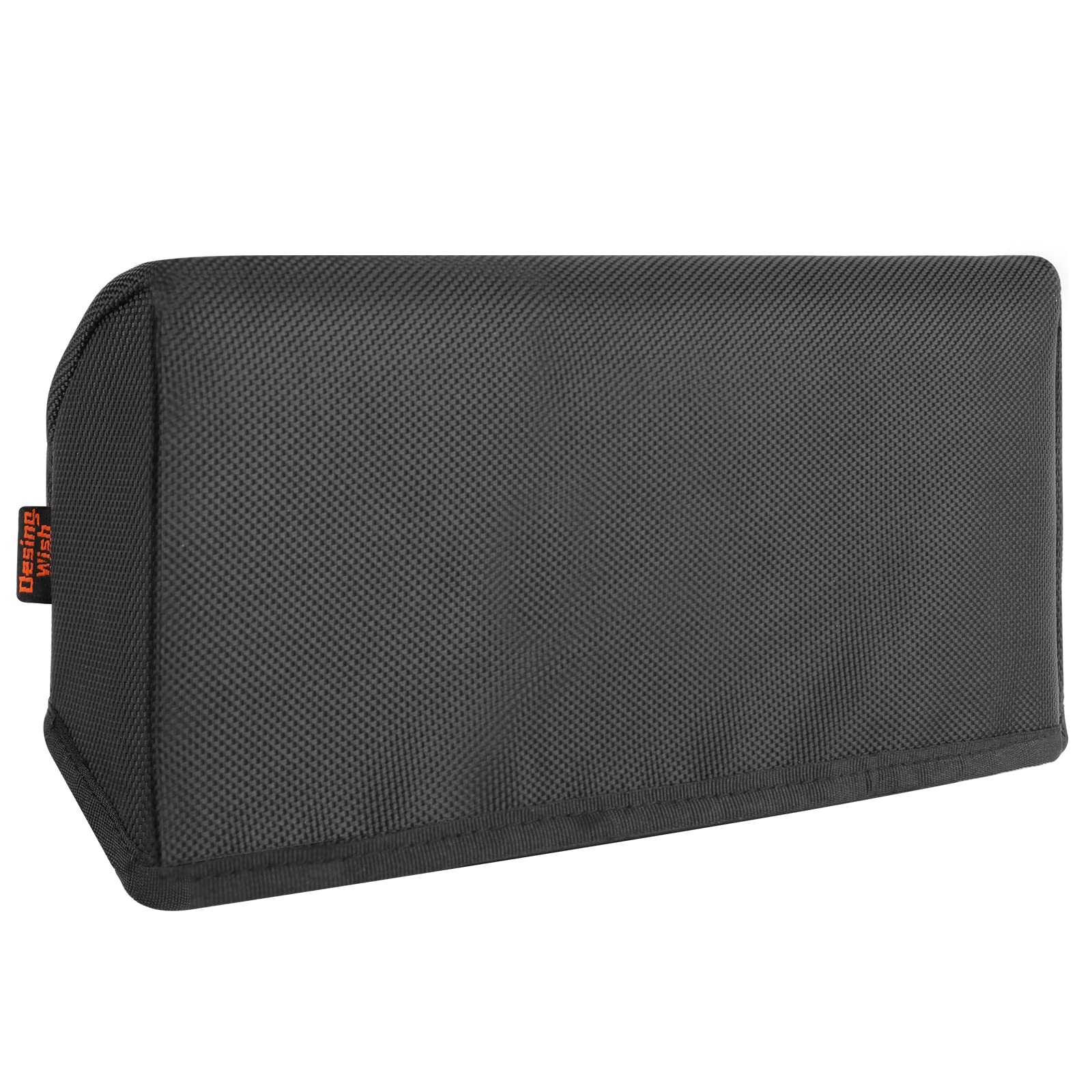 Desing Wish Dust Cover for Nintendo Switch, Oxford Nylon Protective Dust Guard Anti Scratch Water Resistant Cover Sleeve for Nintendo Switch & Switch OLED Charging Dock (Black Oxford)