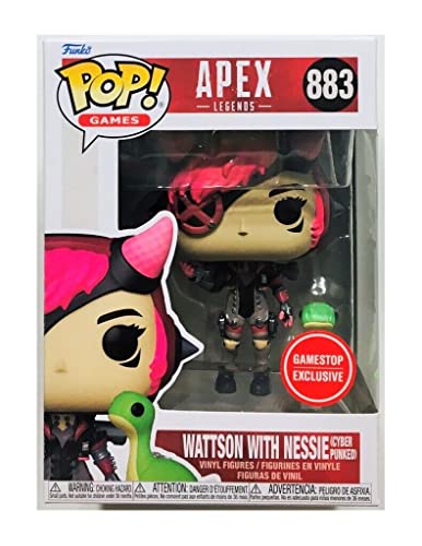 Funko Pop! Apex Cyber Punked Wattson with Nessie Exclusive