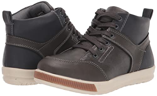 Deer Stags Boy's Boot, Grey/Navy, 2 Medium US Little Kid