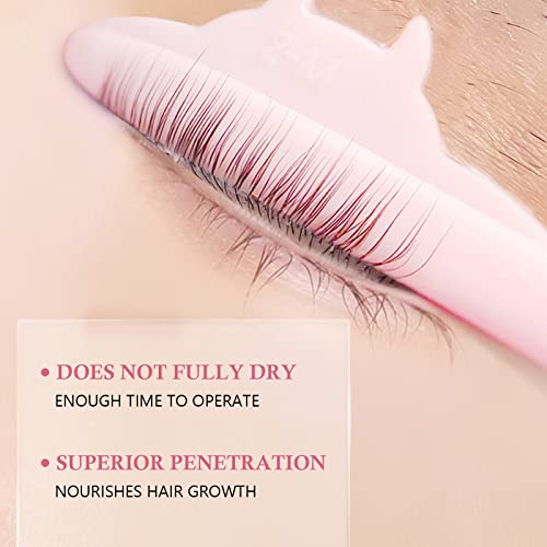Lomansa Lash Lift Glue Balm Eyelash Lifting Silicone Pads Perm Rods Eye Patch, Lash Lift Tools Strong Fix for Lashes and Brows Curl