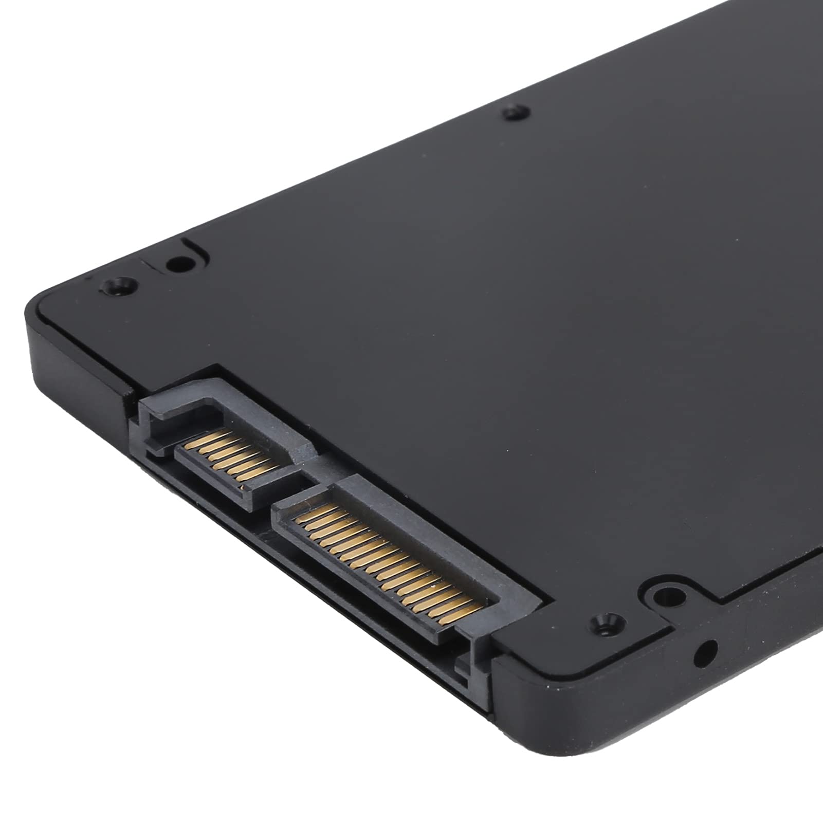 GOWENIC SATA to SATA3.0 Adapter Box, 2.5in SSD Solid State Drive, 7mm Computer Accessories Parts, Internal Solid State Drives, Safe and Reliable, Easy to Use(Black)