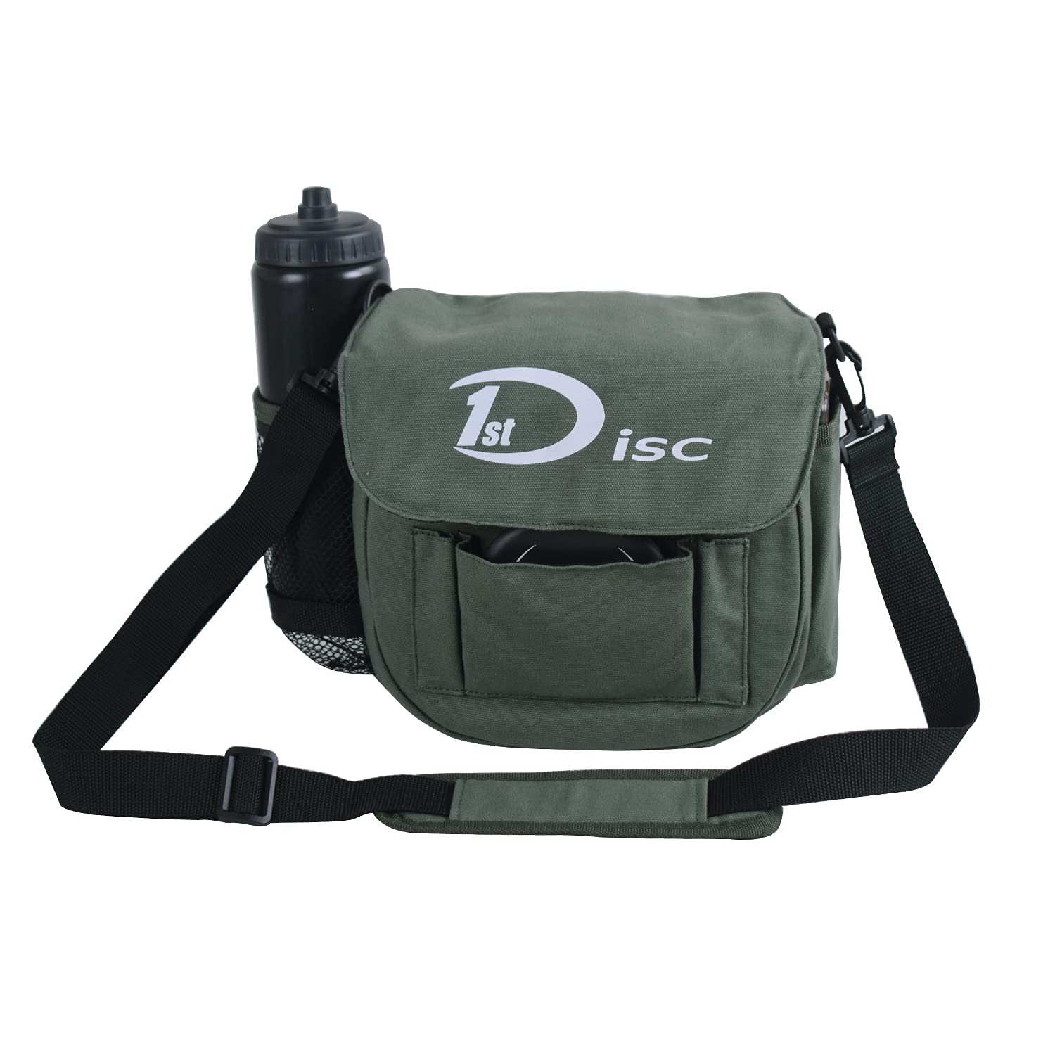 DISC Golf Set Includes 1pc Heavy Duty Nylon Carry Bag, 2pcs Drivers, 2pcs Mid-Ranges, 2pcs Putters, 1pc Mini Disc Marker and 1pc 12βx12β Embroider Logo Black Towel.