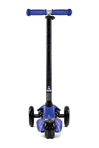 Micro Kickboard - Maxi Original 3-Wheeled, Lean-to-Steer, Swiss-Designed Micro Scooter for Kids, Ages 5-12 (Blue)
