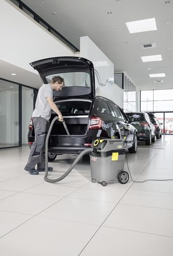Kärcher - Commercial Wet Dry Vacuum Cleaner - NT Tact Te 40/1 - Hand and Floor Attachments - 10.3 Gallon