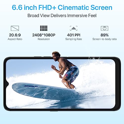 UMIDIGI F3 Pro 5G Unlocked Cell Phones, Android 13 Unlocked Phones, 14(8+6)GB+256GB, 48MP Main Camera, 6.6β FHD+ Display Screen, Octa-Core Processor, 6000mAh Battery, Dual 5G Unlocked Smartphone, NFC