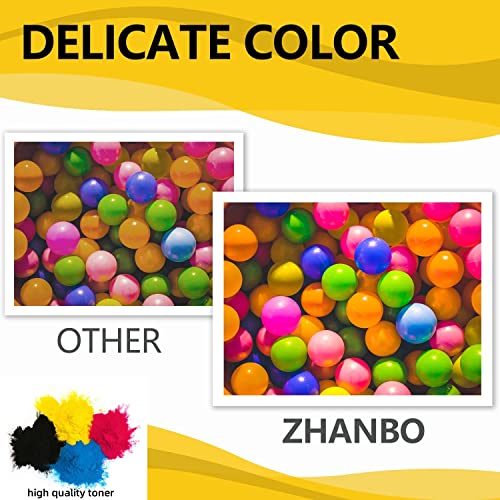 ZHANBO C231HK0 C231HC0 C231HM0 C231HY0 Remanufactured Toner Cartridge High Yield 3,000 Pages Replacement for Lexmark C2325 C2425 C2535 MC2325 MC2425 MC2535 MC2640 Printers
