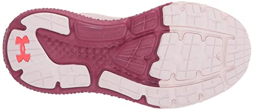 Under Armour Women's Charged Rogue 3 Running Shoe, Pink Note (600)/Wildflower, 8.5