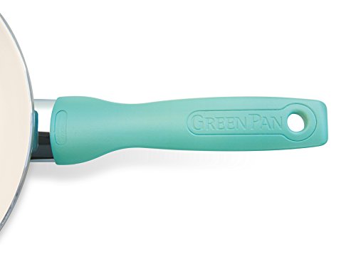 GreenPan Rio 12" Ceramic Non-Stick Open Frypan, Turquoise -