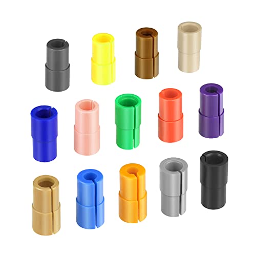 SPPQ 14 Packs Pen Adapter Set Compatible with Cricut (Explore Air, Explore Air 2, Air 3, and Maker,Maker 3), Pen Holder Compatible with (Sharpie/Bic/Crayola/Sakura/Pilot/Pentel)