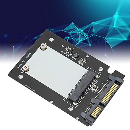 Hard Drive Converter Card, Fast Transfer MSATA to III Adapter for Desktop Computer