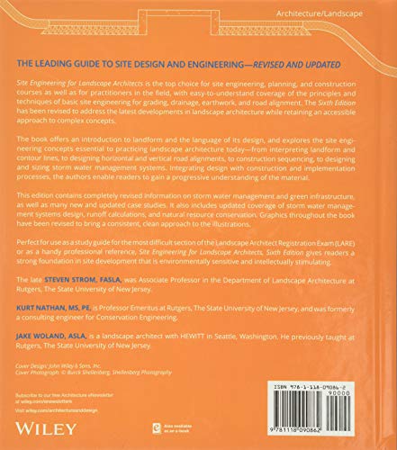 Site Engineering for Landscape Architects