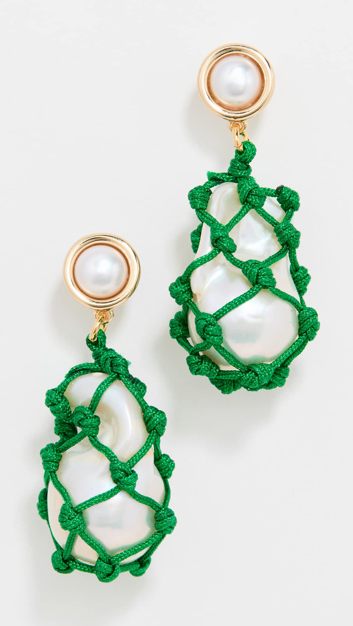 Eliou Women's Marigold Earrings, Green, One Size